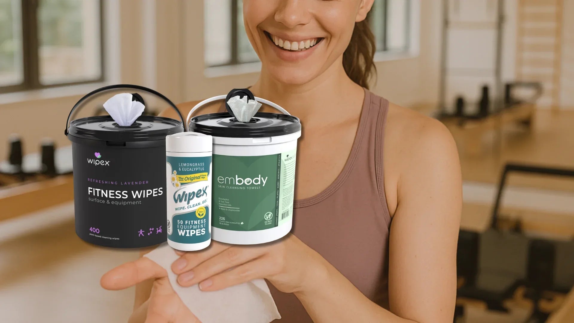 Best Gym Wipes for Pilates Studios & Home | All-in-One Cleaner – Wipex Co.
