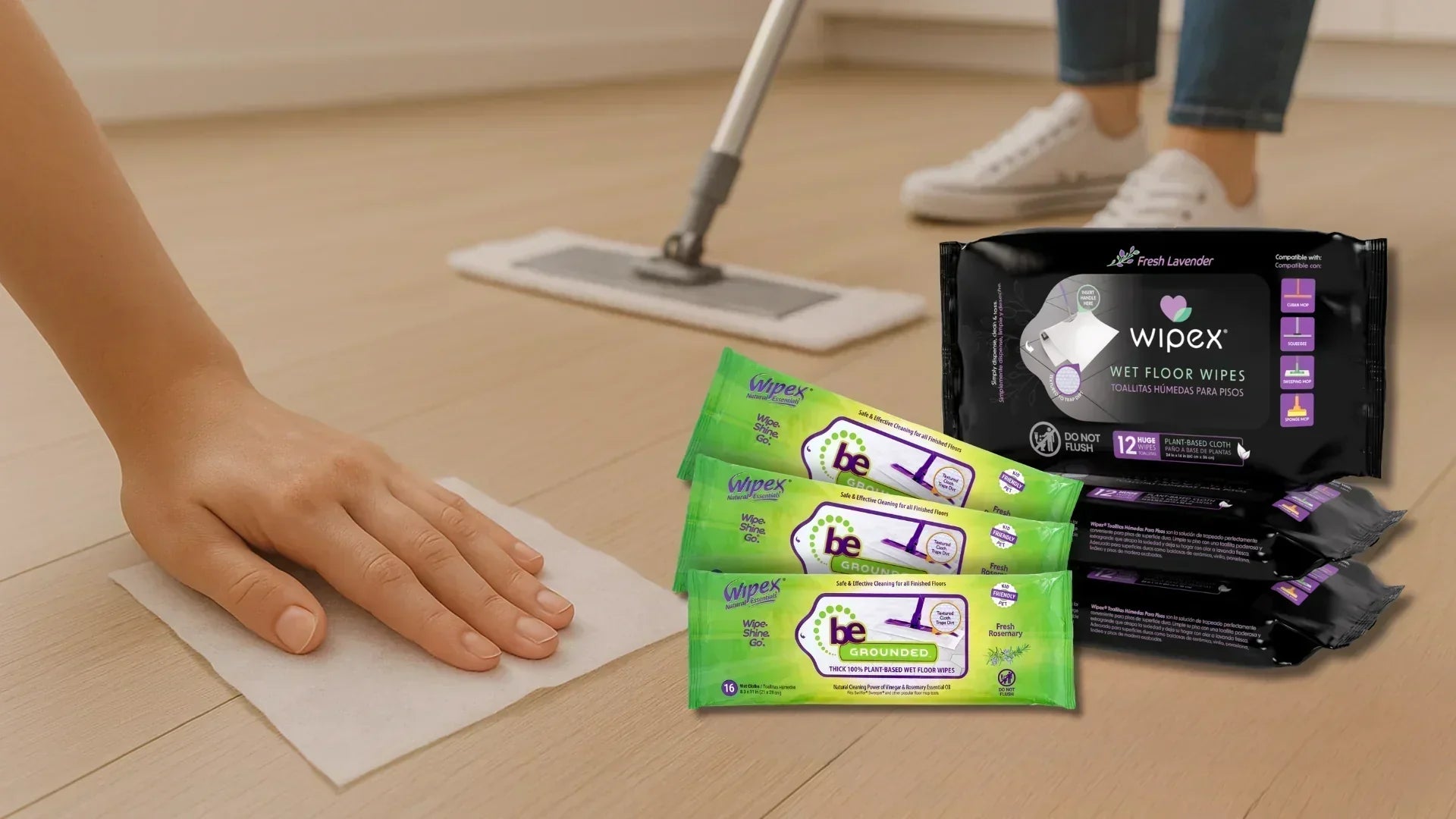 Best Floor Wipes: Lavender & Rosemary Mop Wipes Win – Wipex Co.