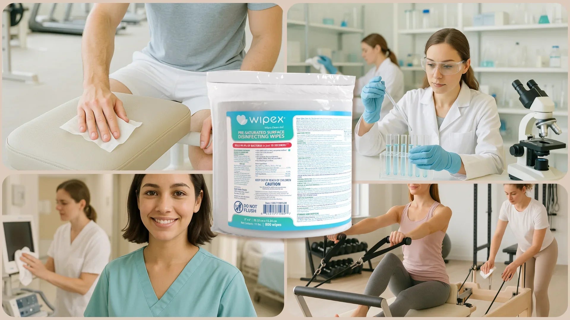 EPA-Registered Disinfectant Wipes | Fast, Bulk, Commercial Use – Wipex Co.