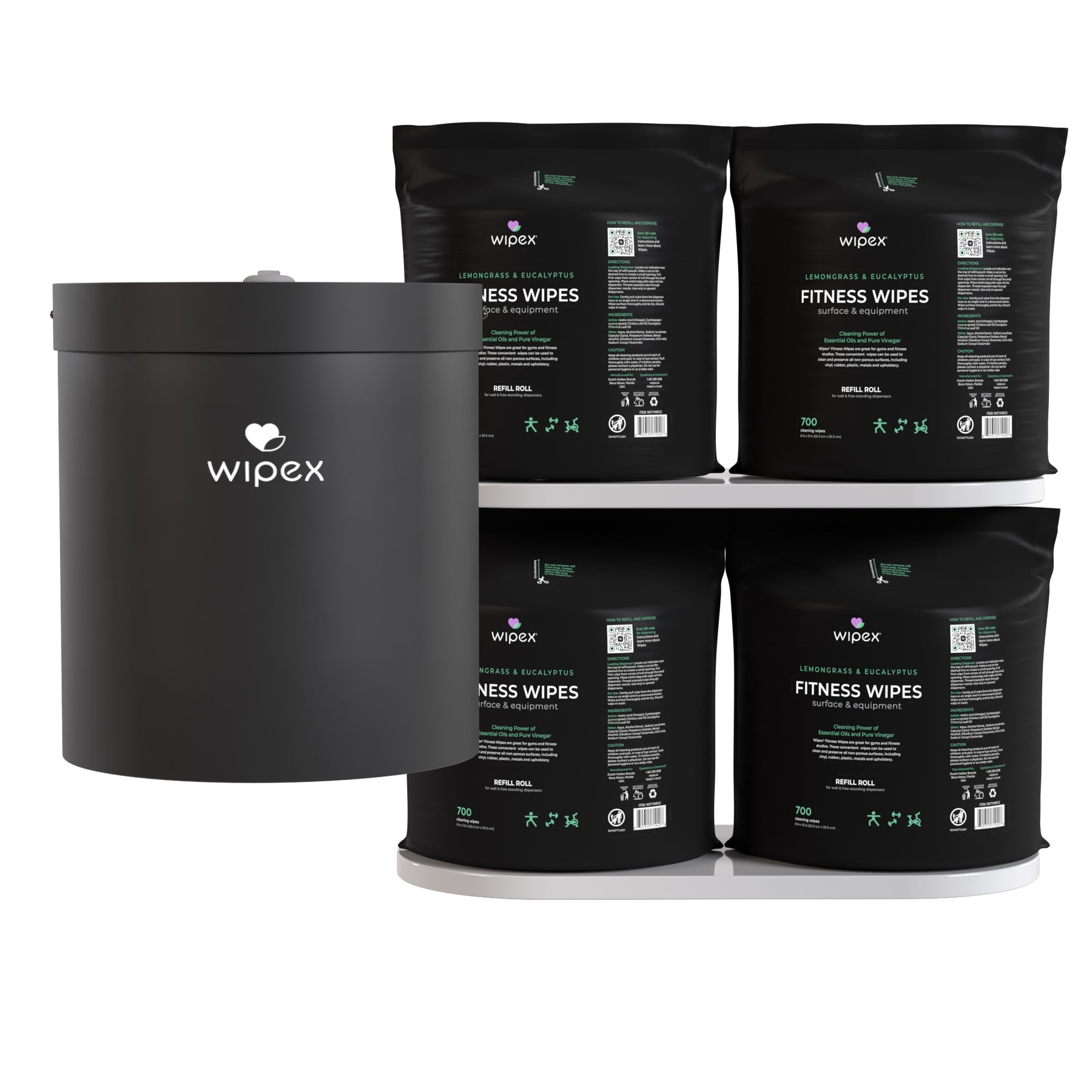 Gym Wipes - Equipment & Upholstery Cleaner Pack (700 Count) – Wipex Co.
